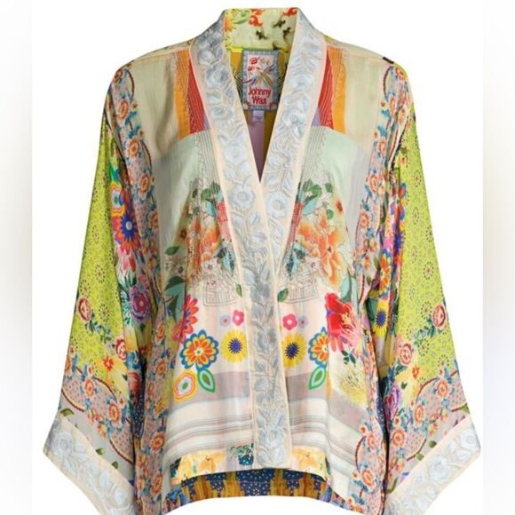 Tops | Johnny Wasdamen Langrmeliger Kimono | Poshmark